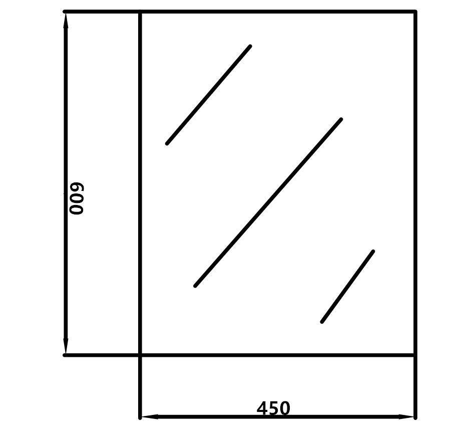 Jasper Plain Mirror – Plain mirror with Vinyl backing and neutral cure ...